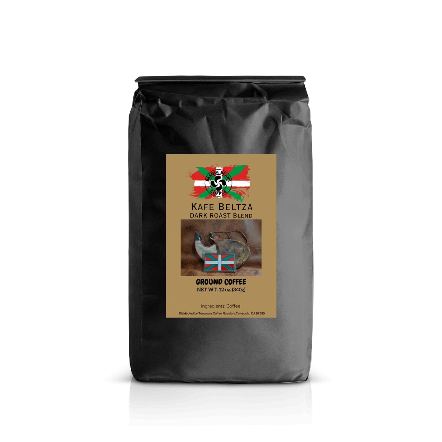 KAFE BELTZA \ Dark Roast Blend – Basque Beans Coffee