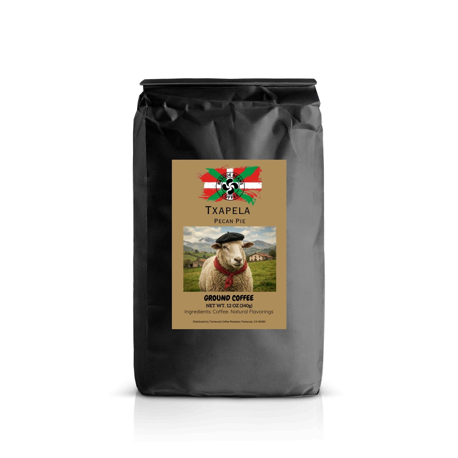 TXAPELA \ Pecan Pie – Basque Beans Coffee